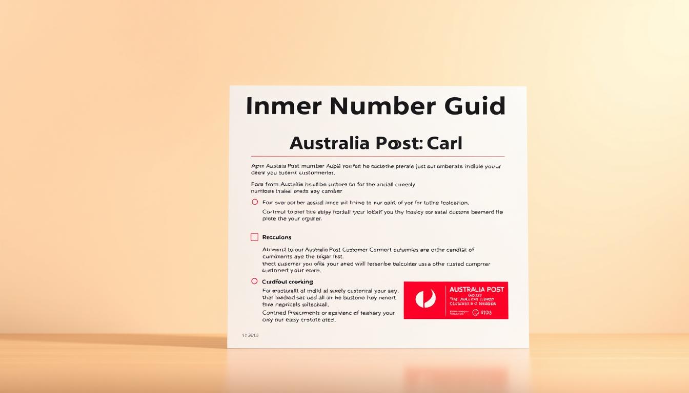 How to Find Your Australia Post Customer Number: Quick Guide