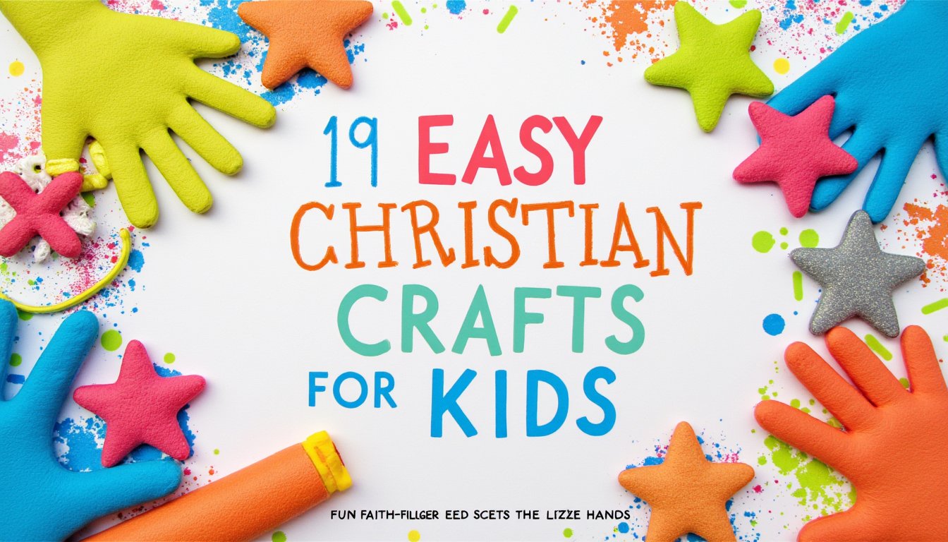 19 Easy Christian Crafts for Kids: Fun, Faith-Filled Projects for ...