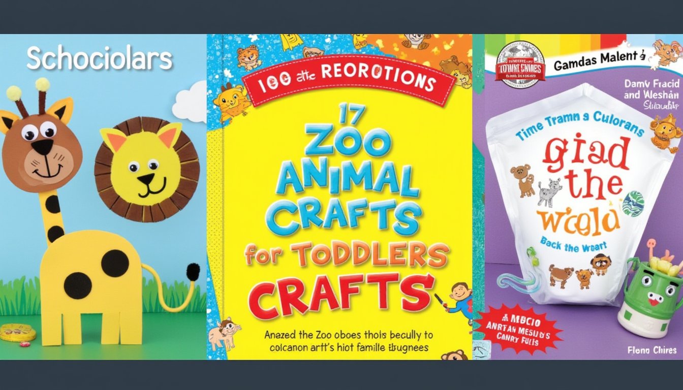 17 Zoo Animal Crafts for Toddlers: Easy, Messy & Wildly Fun - Postage ...