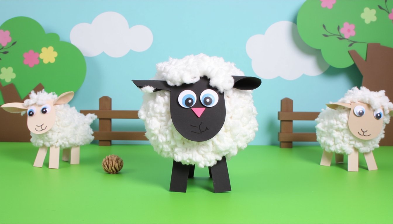 15 Adorable Sheep Crafts for Preschoolers That Are a Total Baa-gain ...