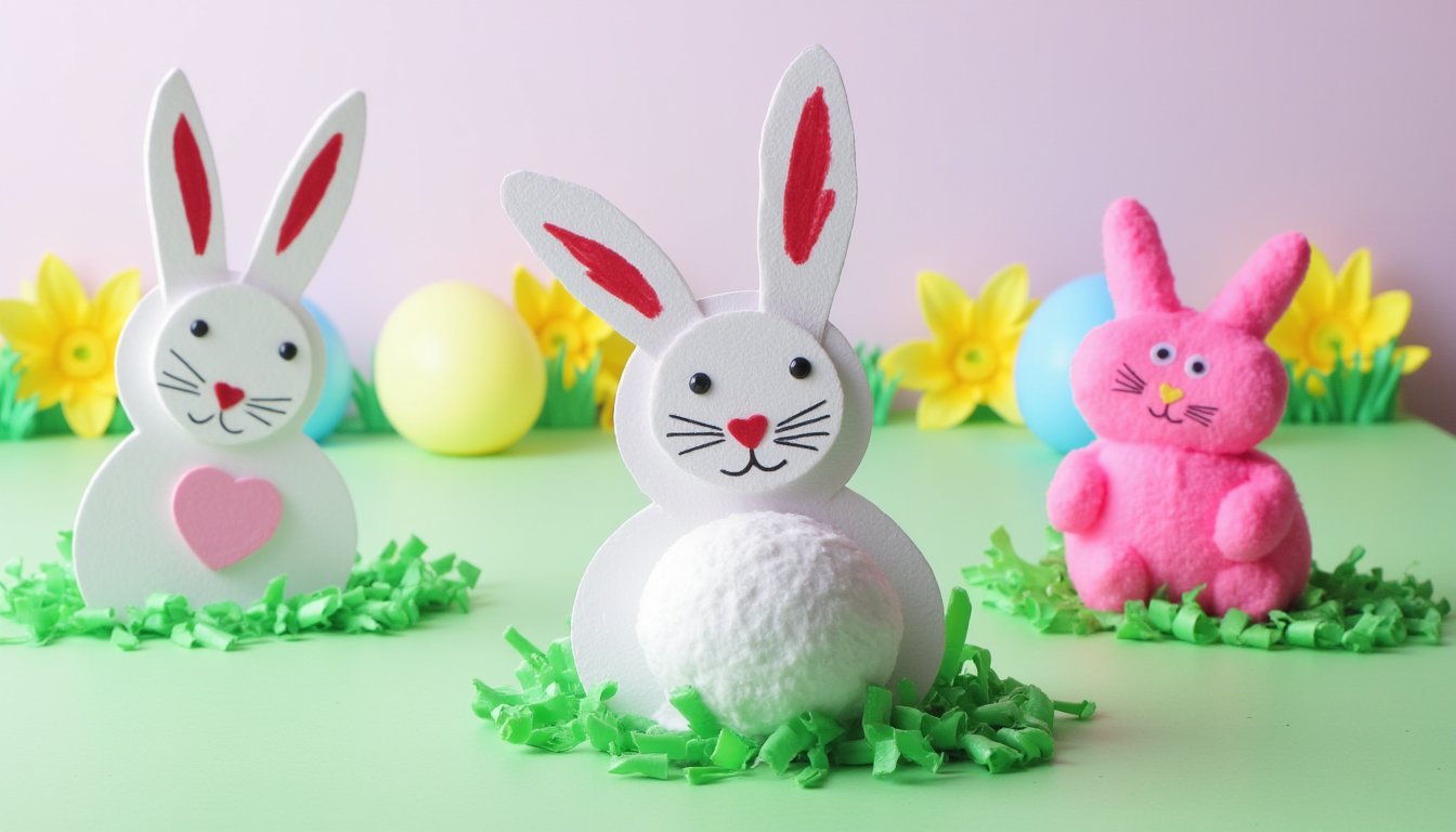 17 Easter Rabbit Crafts to Hop into Spring with Your Family - Postage ...