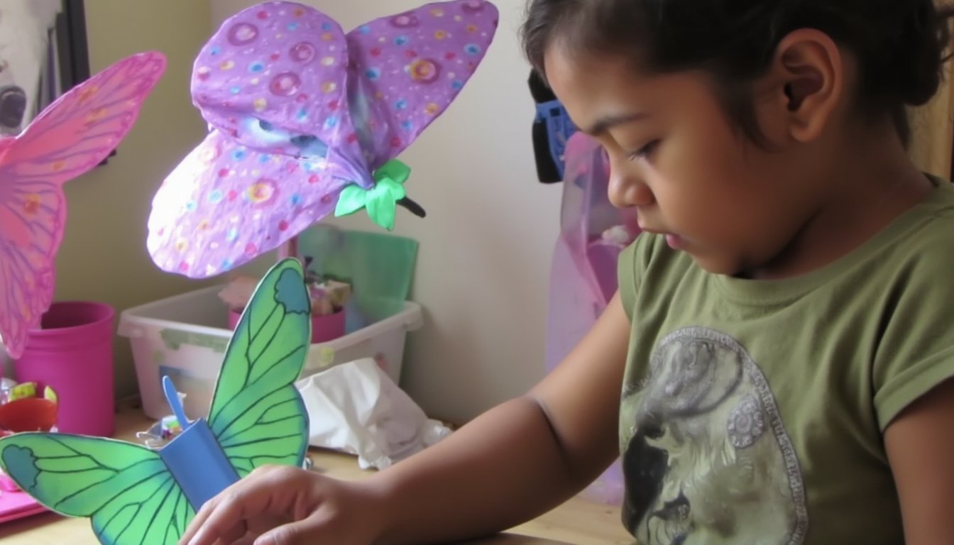 13 Flapping Butterfly Crafts That Will Actually Flap Their Wings ...