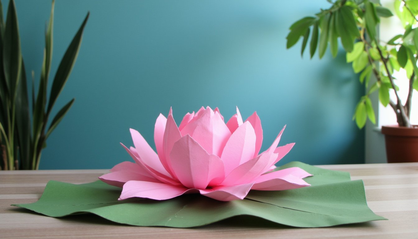 13 Lotus Paper Craft Ideas to Bring Serenity & Beauty to Your Home ...