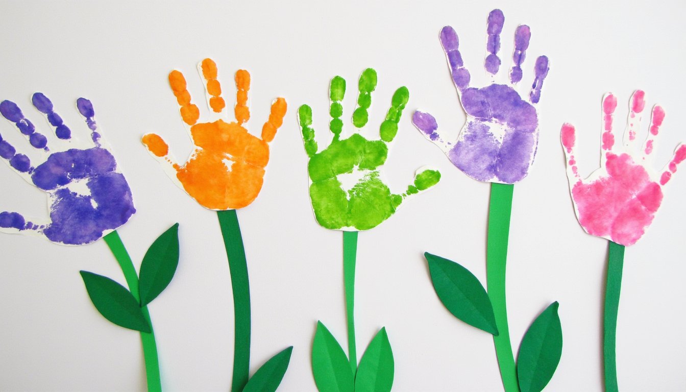 21 Handprint Flowers: The Ultimate Guide to Adorable & Easy Keepsake ...