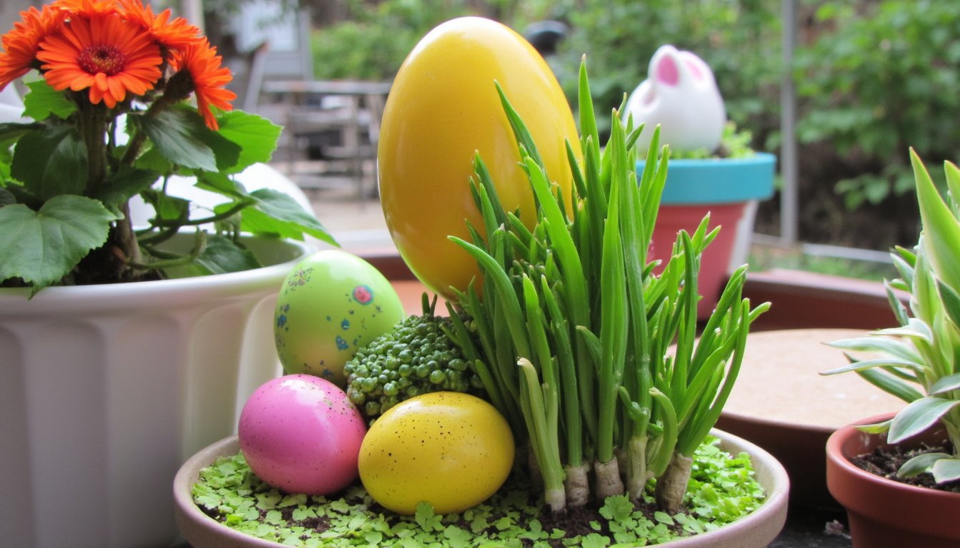14 Easter Planter Ideas to Make Your Spring Decor Egg-stra Special ...
