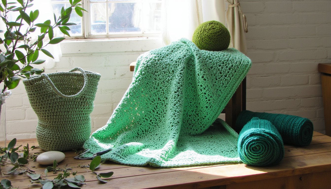 21 Gorgeous Green Crochet Projects to Stitch Your Way to Serenity ...