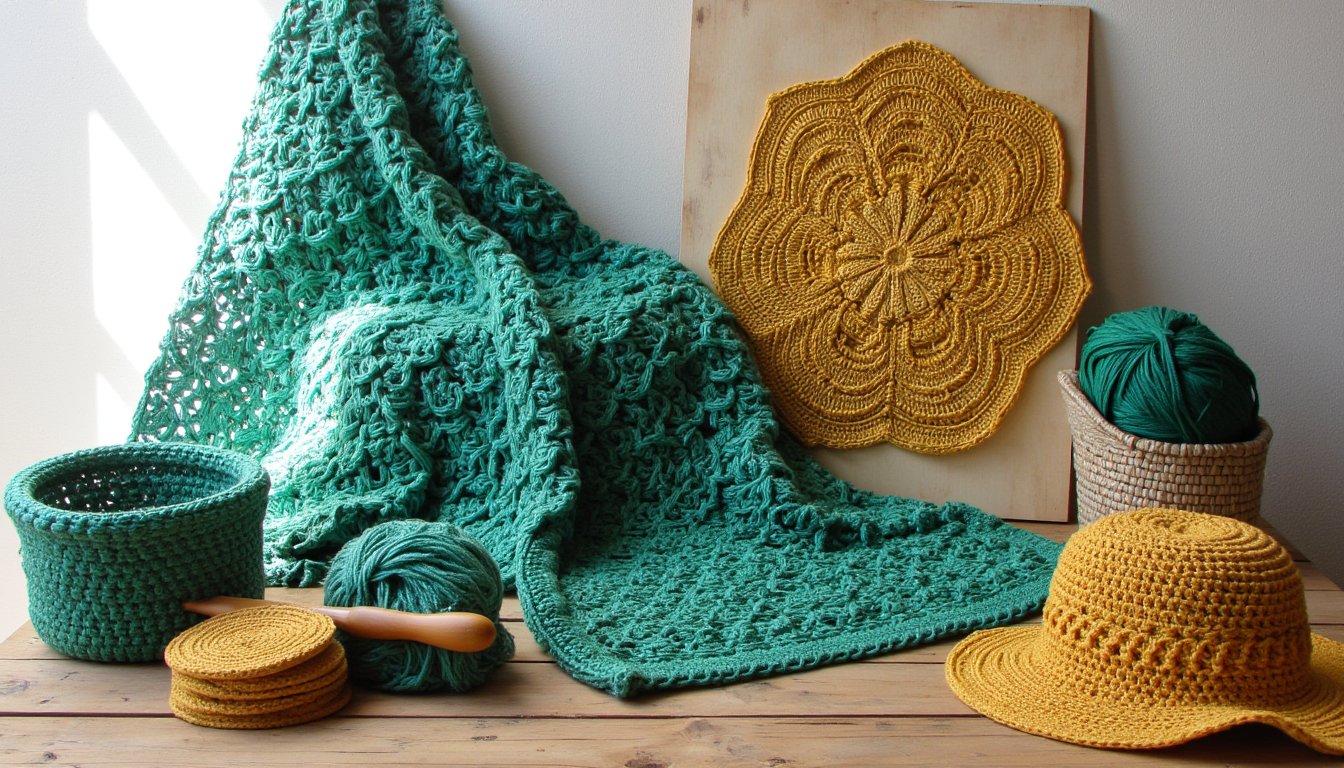 17 Stunning One-Color Crochet Ideas to Simplify Your Crafting - Postage ...