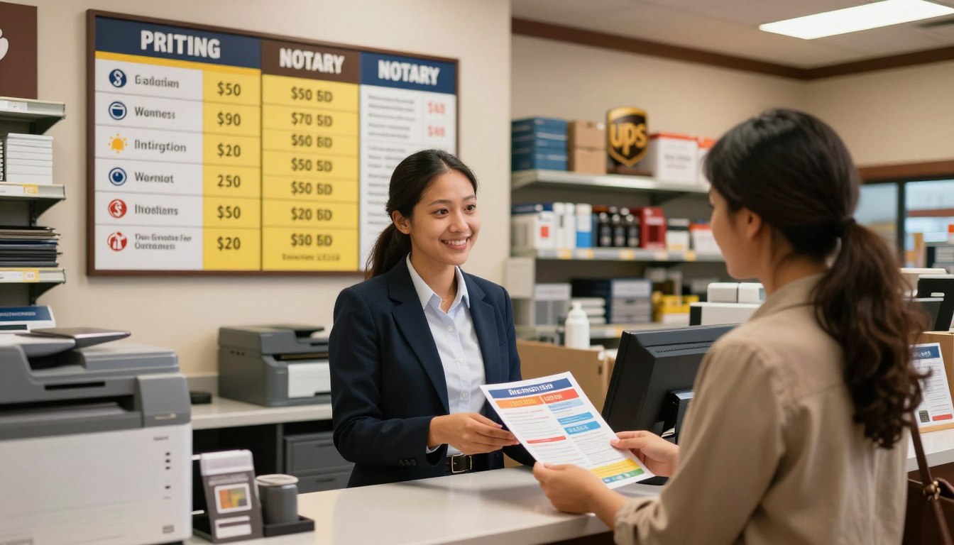 How Much Does It Cost to Print at The UPS Store? Full Pricing Breakdown