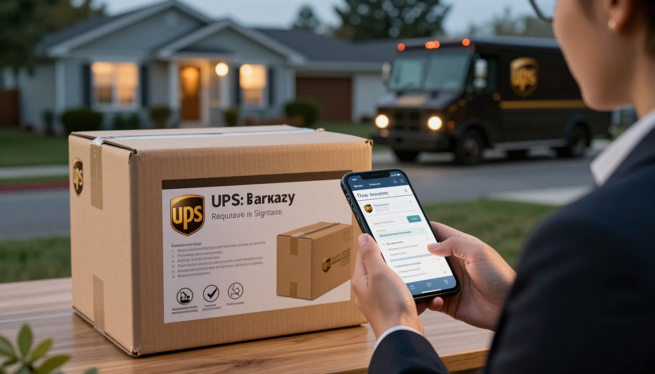 How to Find Out If Your UPS Package Requires a Signature Before Delivery