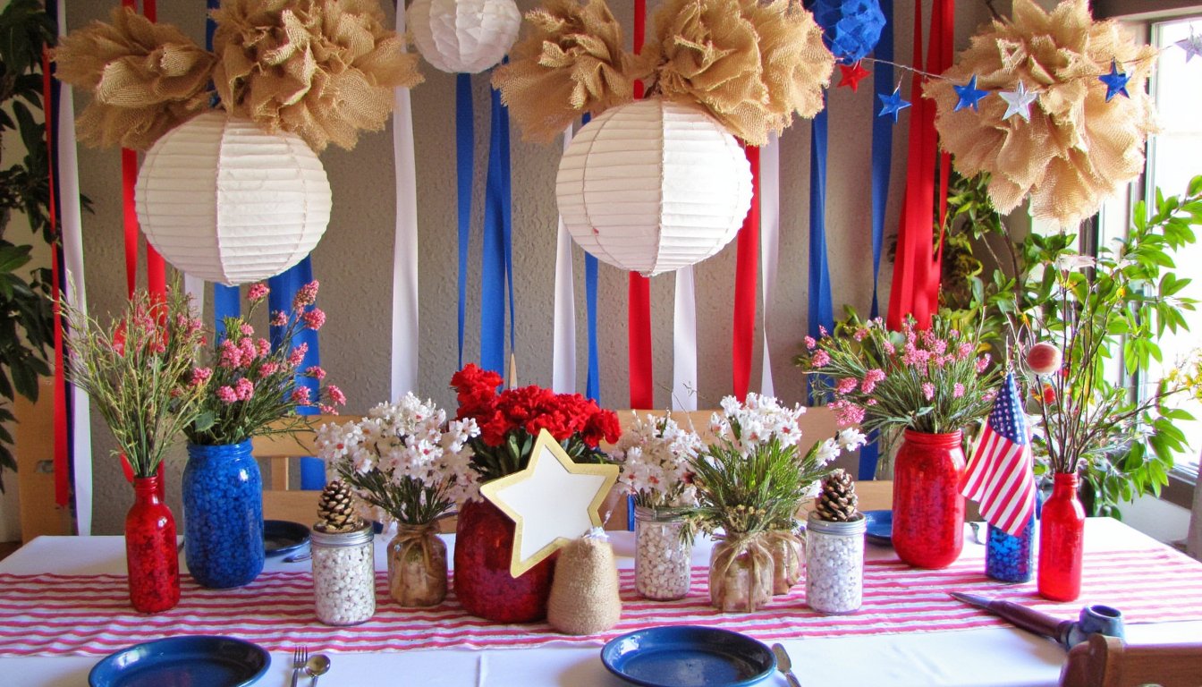 15 DIY Fourth of July Decorations for a Spectacular & Budget-Friendly ...