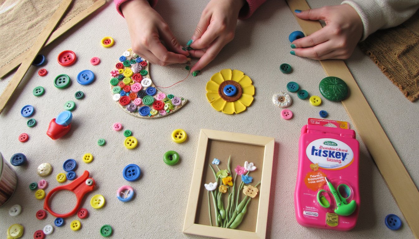 29 Button Crafts That Will Unleash Your Inner Artist (No Fancy Tools ...