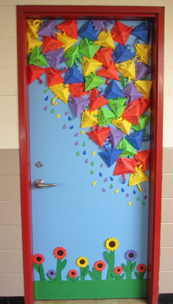 13 Absolutely Charming April Showers Bring May Flowers Door Decorations ...