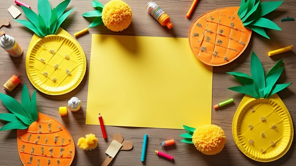 15 Pineapple Crafts for Kids: Fun & Easy DIY Projects - Postage Master