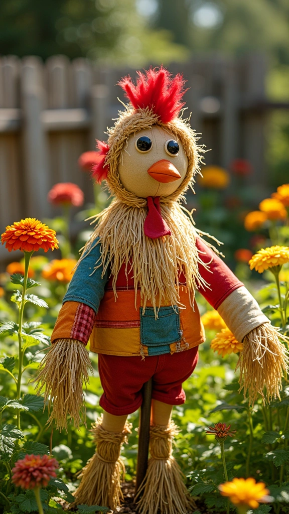 14 Easy Scarecrow Ideas to Spruce Up Your Garden - Postage Master