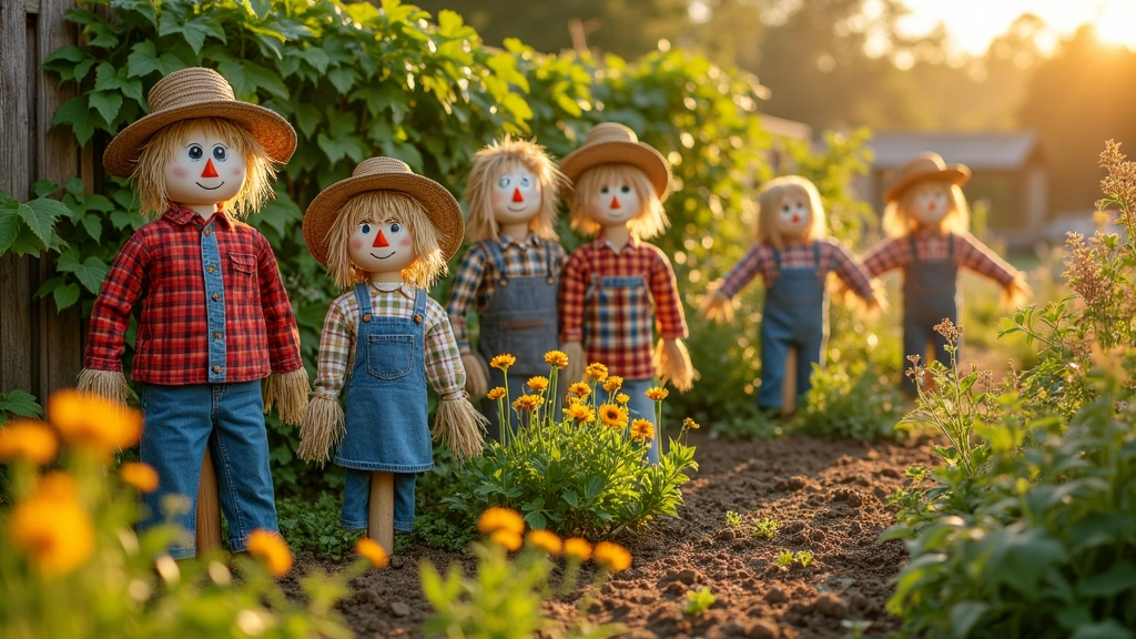 14 Easy Scarecrow Ideas to Spruce Up Your Garden - Postage Master